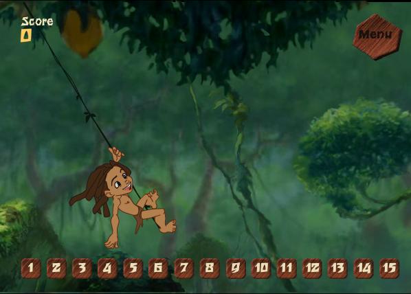 Tarzan swing | Juegos infantiles