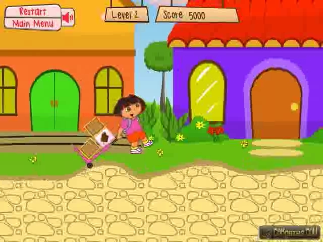 Delivery cajas de Dora | Juegos infantiles